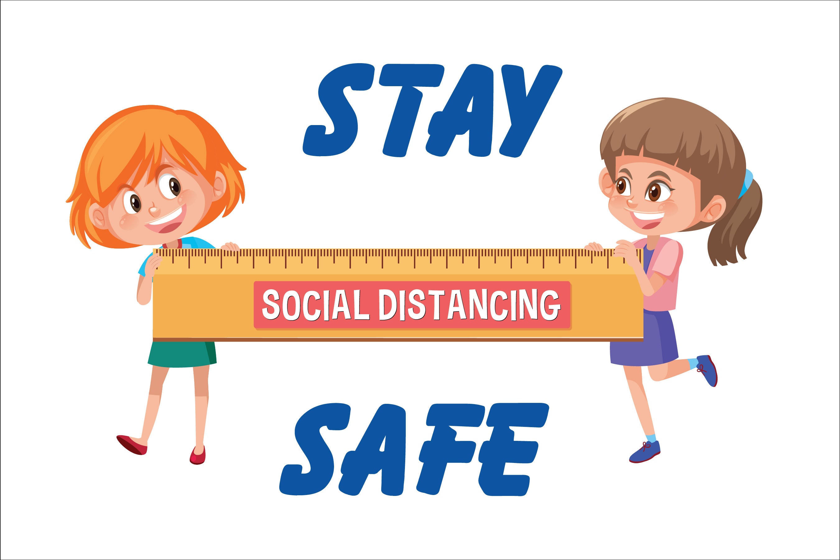 Poster/Sign - Stay Safe – Hero Ground Zero