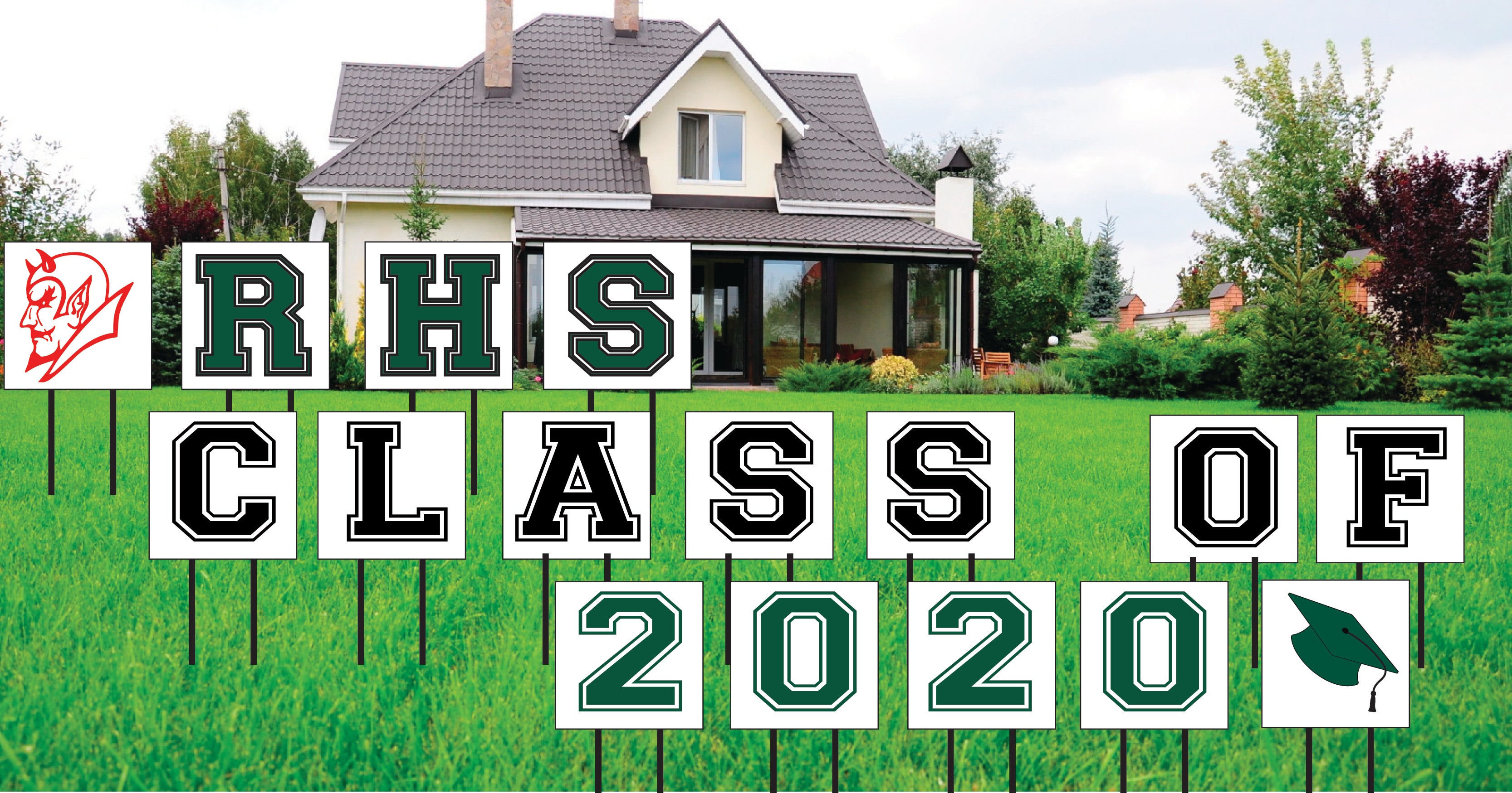 RHS Class of 2020 - Ridge High School - Lawn Cards – Hero Ground Zero