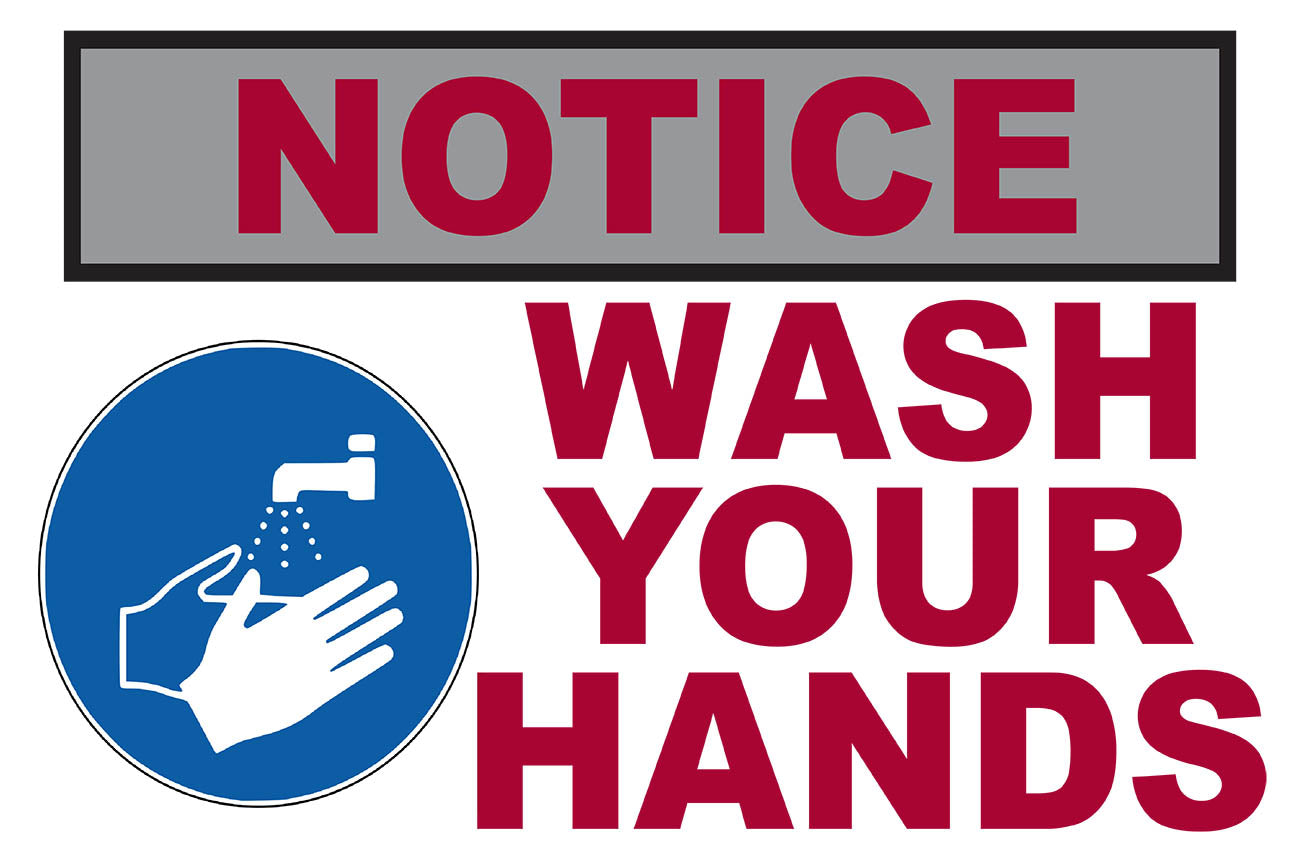 Poster/Sign - Wash Your Hands V1 – Hero Ground Zero