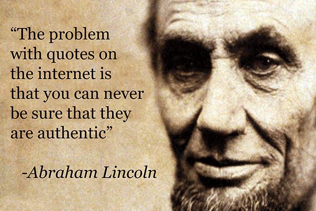 Quotes From Abraham Lincoln